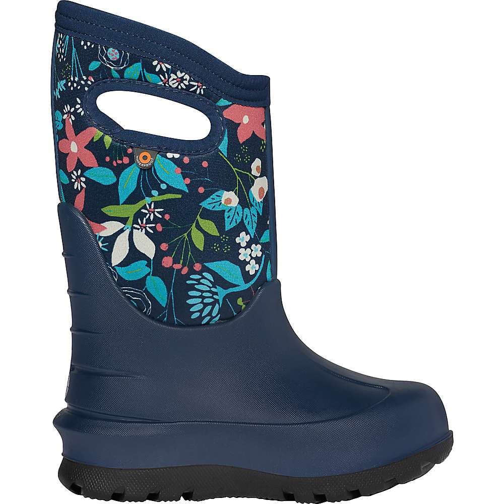 Bogs Kids' Neo Classic Cartoon Flower Boot - Walmart.com
