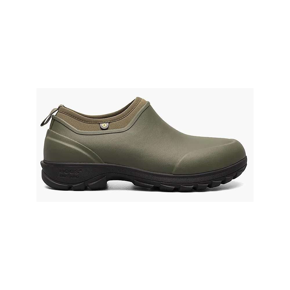 Bogs Men's Sauvie Weatherproof Slip On Shoe with Anti-Slip Outsole and ...