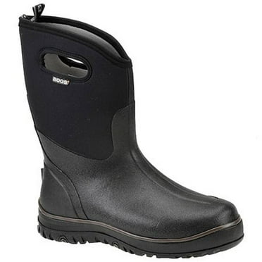 BOGS Men's Workman Composite Toe Construction Boot BLACK - Walmart.com