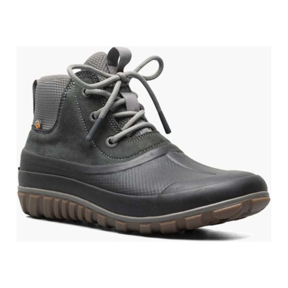 BOGS Women's Classic Casual Lace Leather Boots Dark Grey Multi - 72847 ...