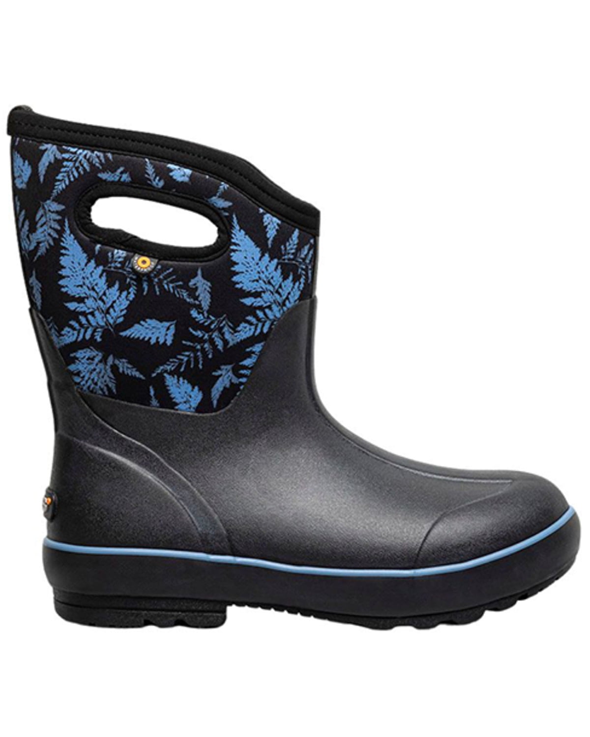 Bogs Women's Classic Ii Mid Ferns Rubber Boot - 73213-009 8 M US ...