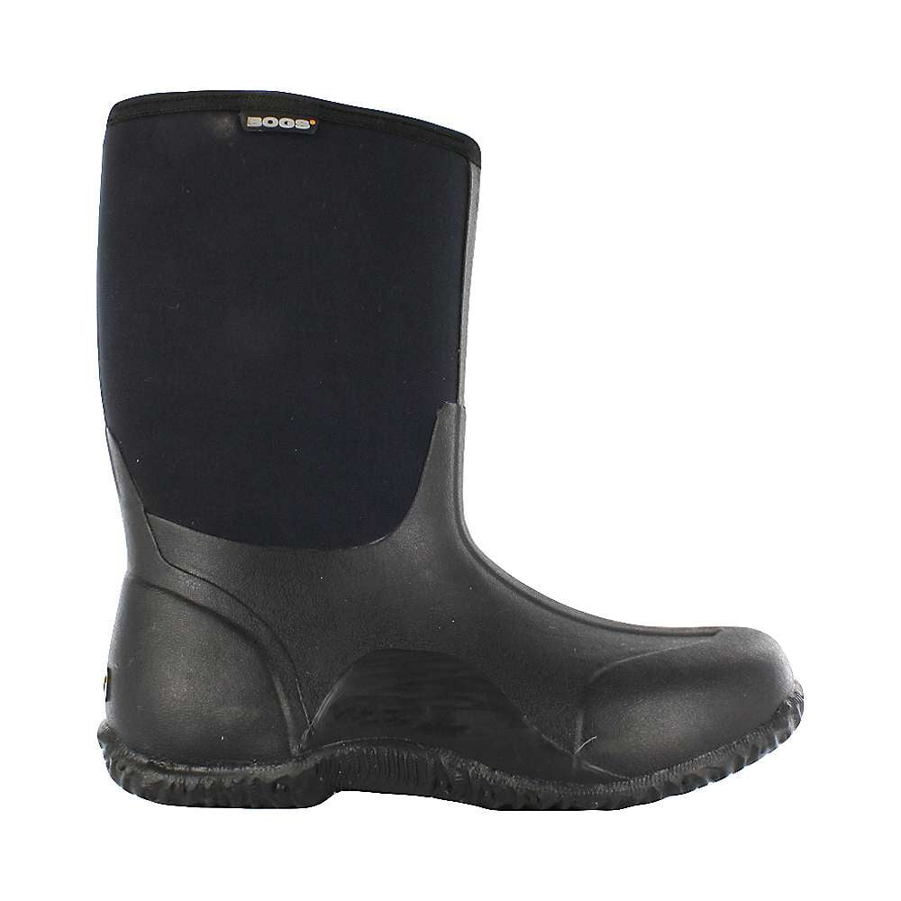 Bogs Women's Classic Mid Black Boot - Walmart.com
