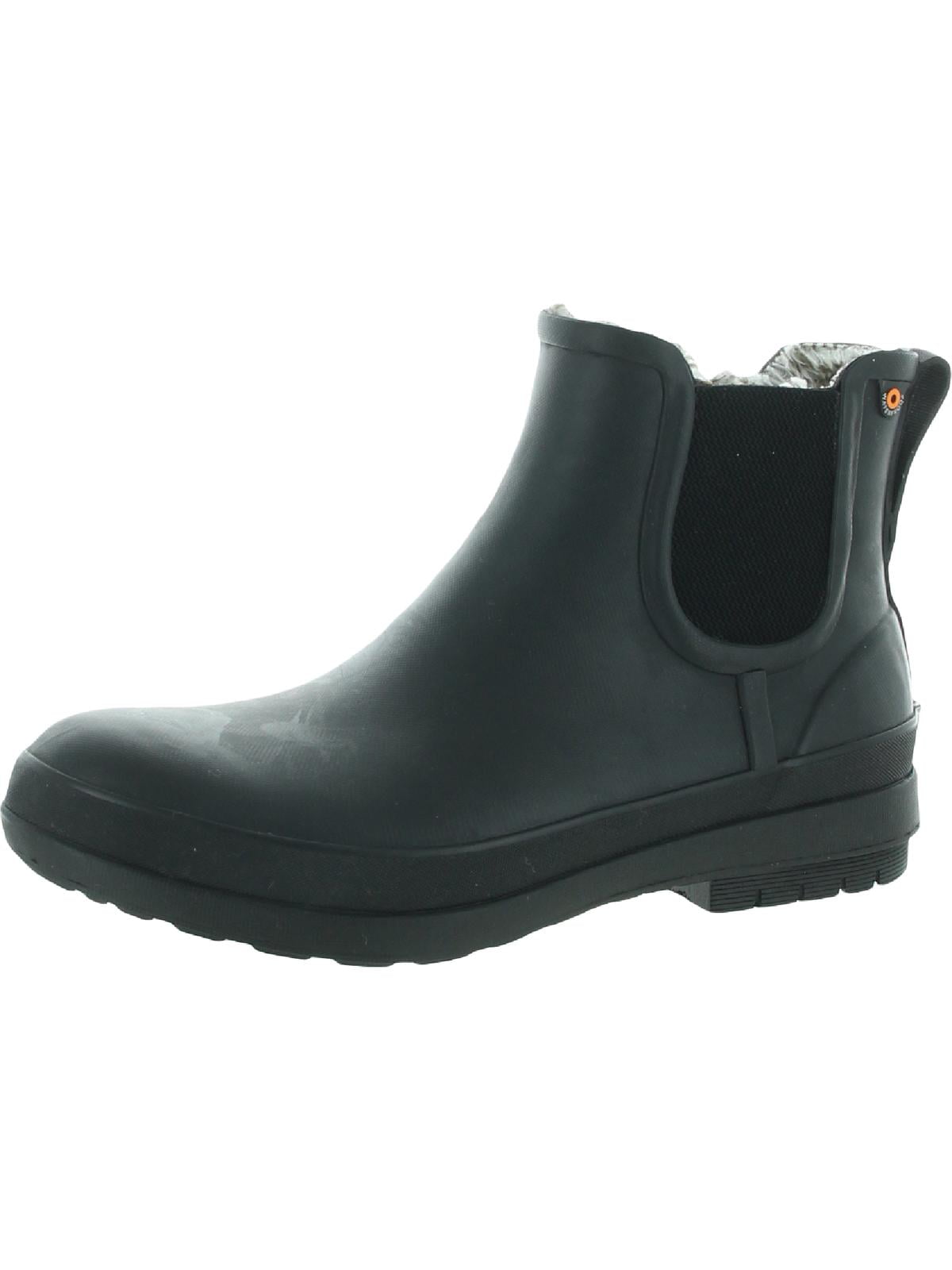 Bogs Womens Amanda II Leather Ankle Chelsea Boots - Walmart.com