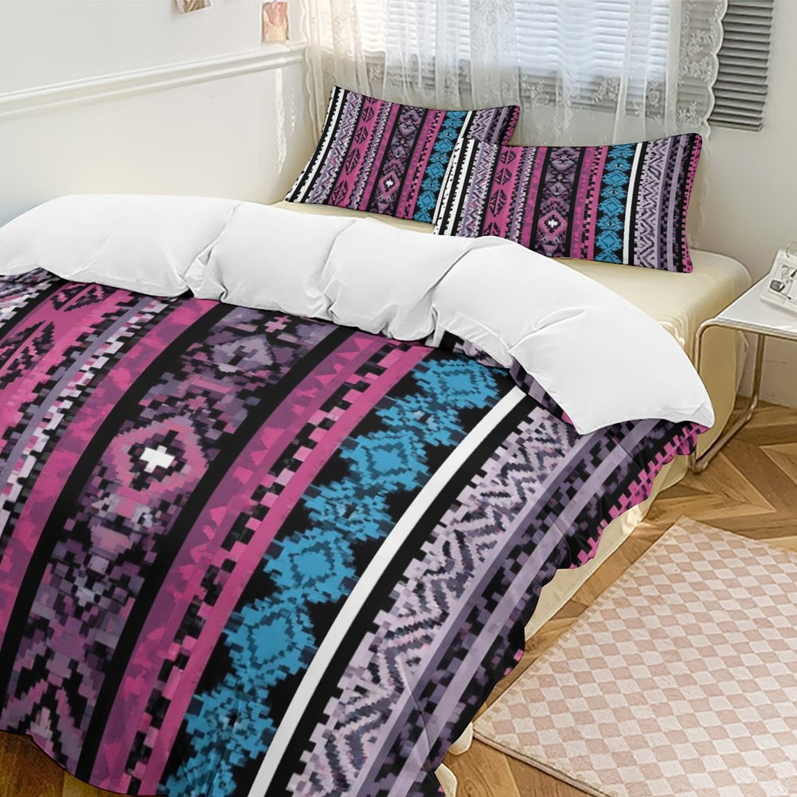 Bohemia Bedding Duvet Cover Set Couple Bedclothes Pillowcase Customized ...