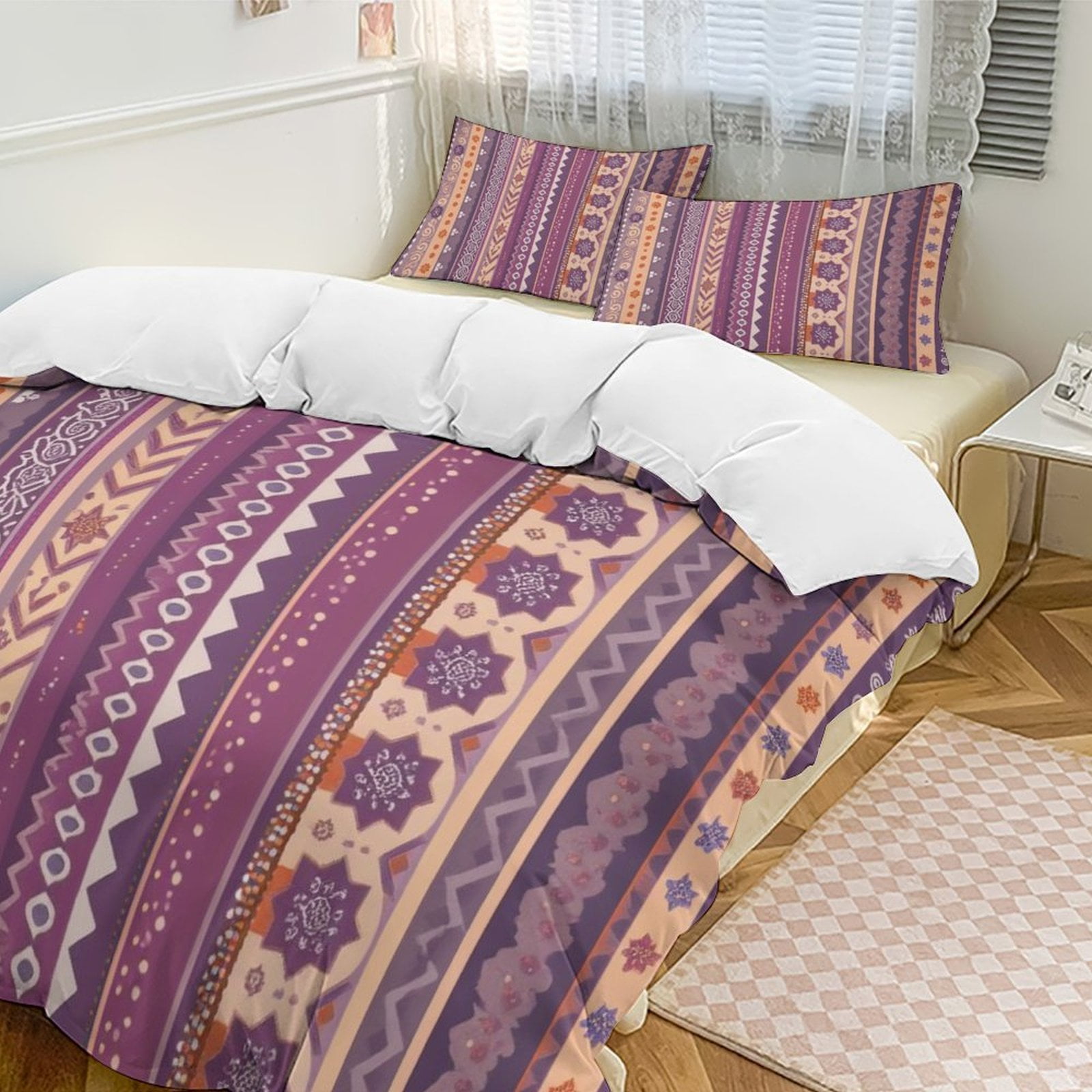 Bohemia Bedding Set Duvet Cover Couple Bedclothes Pillowcase Customized ...