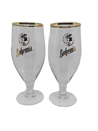 Bohemia Beer Signature Chalice Glass - Set of 2 - Walmart.com