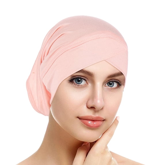 Bohemia Braid Hair Cover Wrap Chemo Cap Women Chemo Hat Stretchy Turban ...