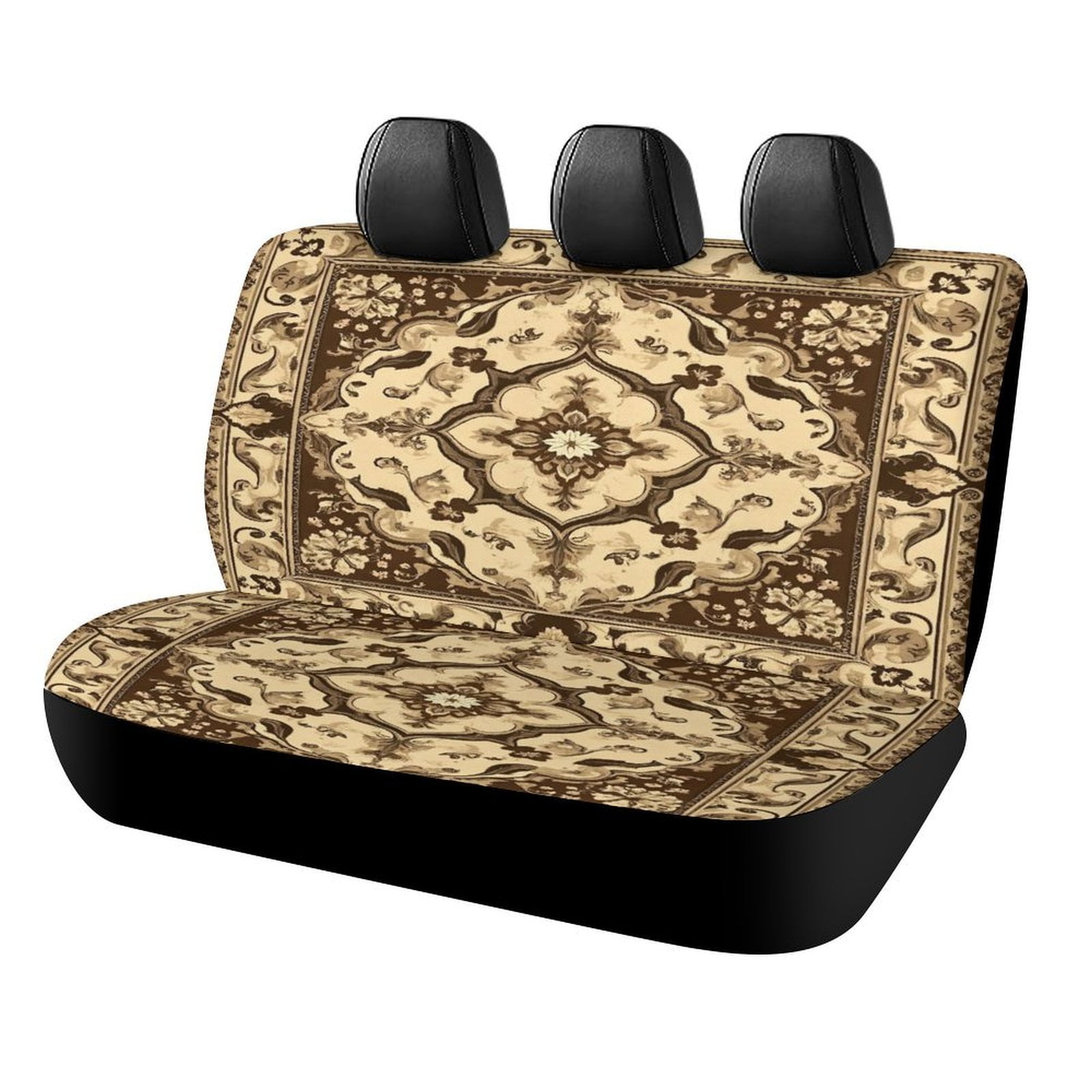 Bohemia Car Rear Seat Covers,Bench Back Seat Cover , Easy to Install ...