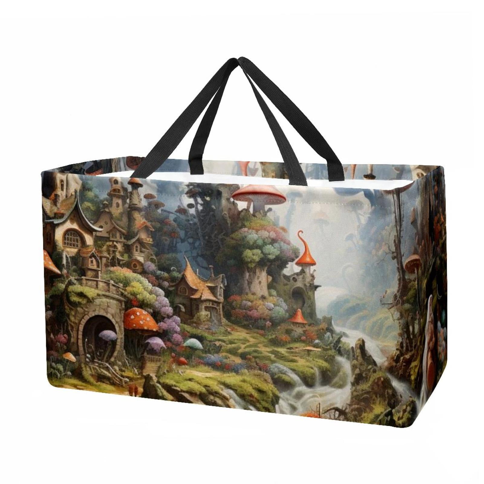 Bohemia Collapsible Oxford Cloth Storage Bins Toy Basket Tote Bag ...