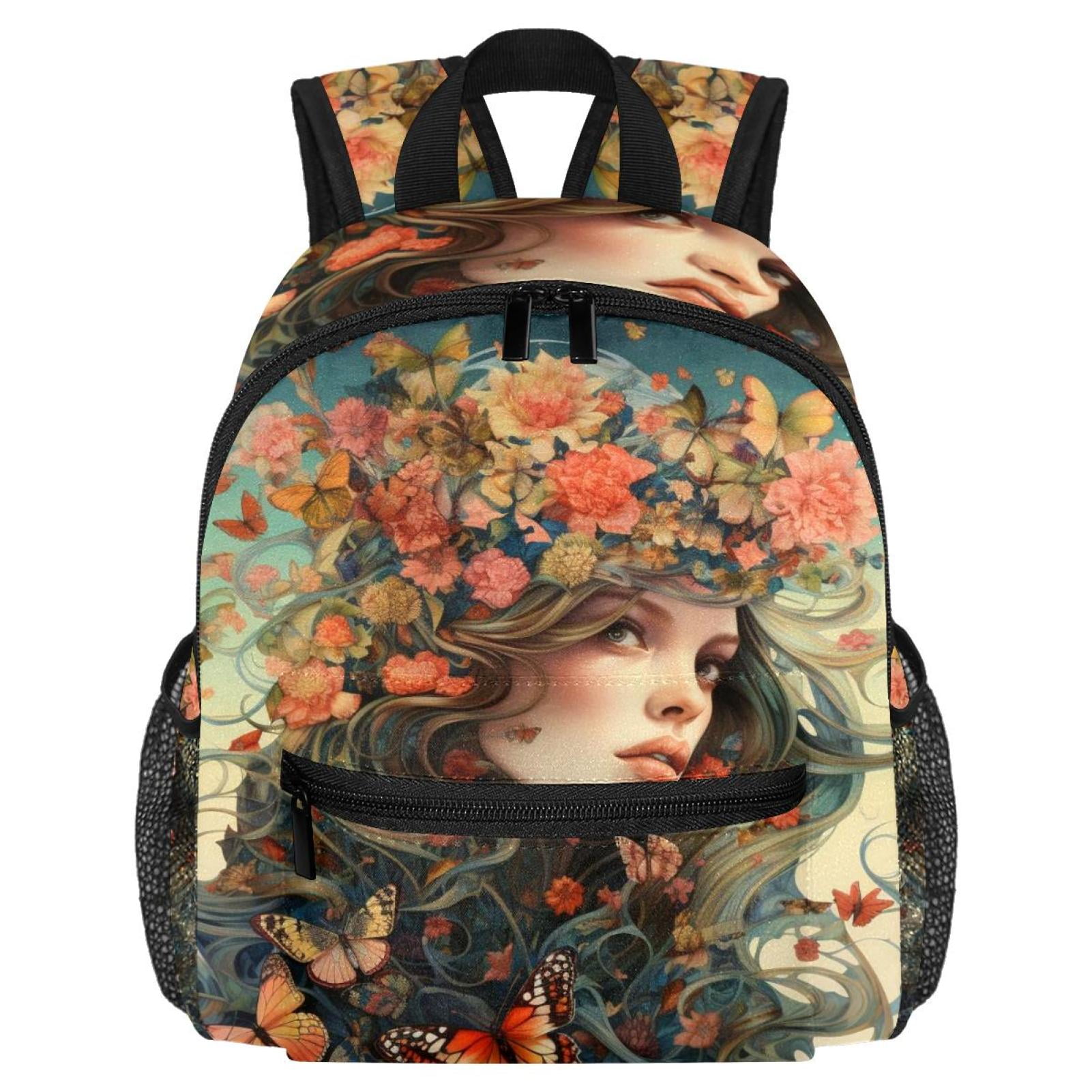 Bohemia Cute Adjustable Shoulder Strap Backpack with Large Capacity ...