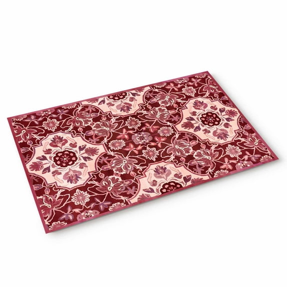 Bohemia Ethnic Style Door Mat Retro Red Southwest Pattern Non Slip ...