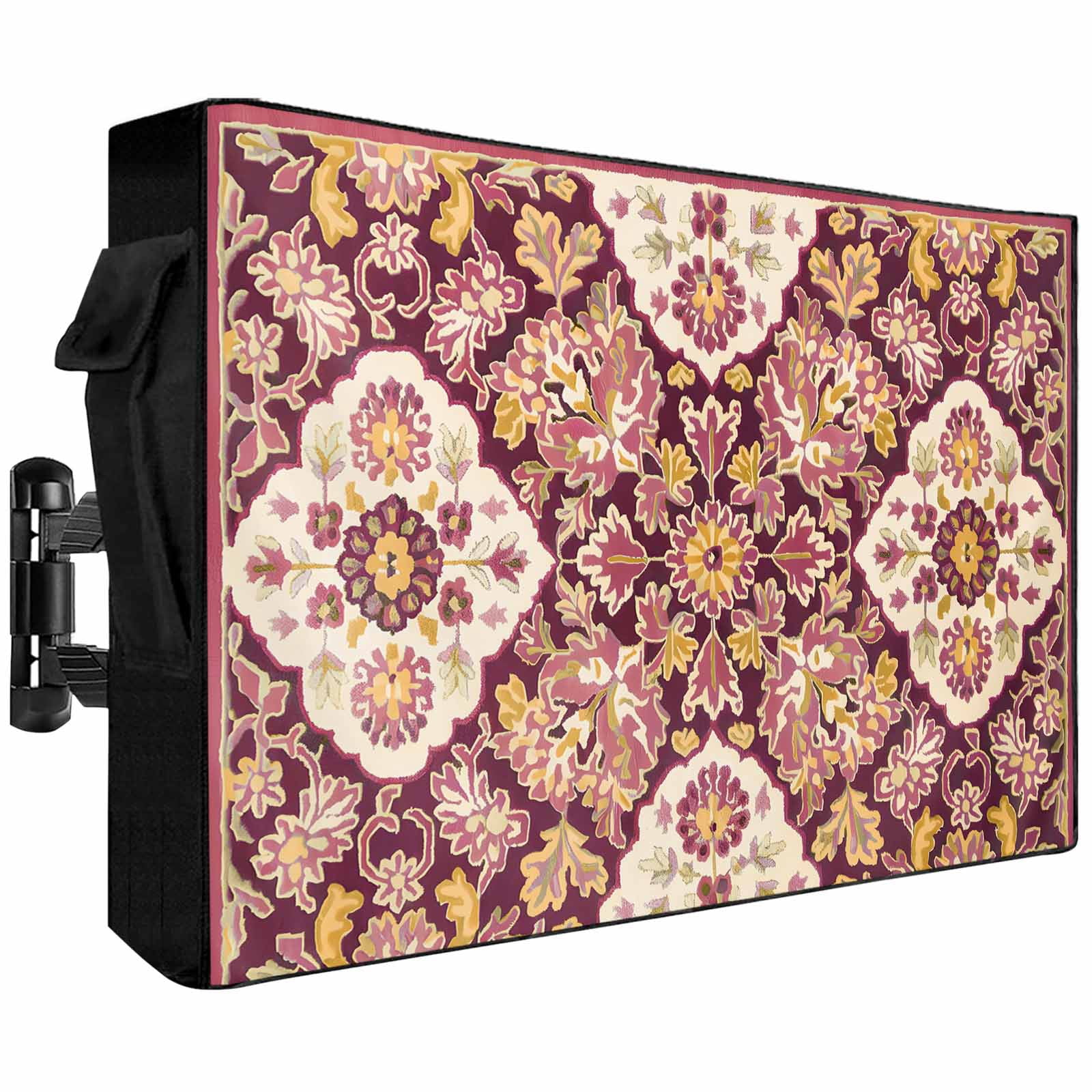 Bohemia Ethnic Style Outdoor TV Cover 70 to 75 inch Retro Southwest ...