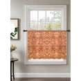 Bohemia Ethnic Style Sheer Curtains 45 Inch Long 1 Panel Retro Pattern ...