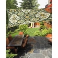 Bohemia Ethnic Style Sun Shade Sail 8'X10' Vintage Green Southwest ...