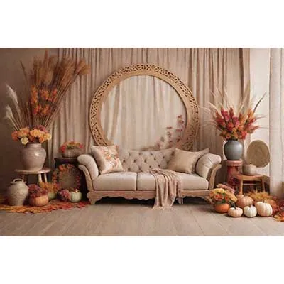 Bohemia Fall Background Photography Thanksgiving Thatch Autumn ...