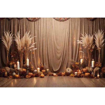Bohemia Fall Background Photography Thanksgiving Thatch Autumn ...