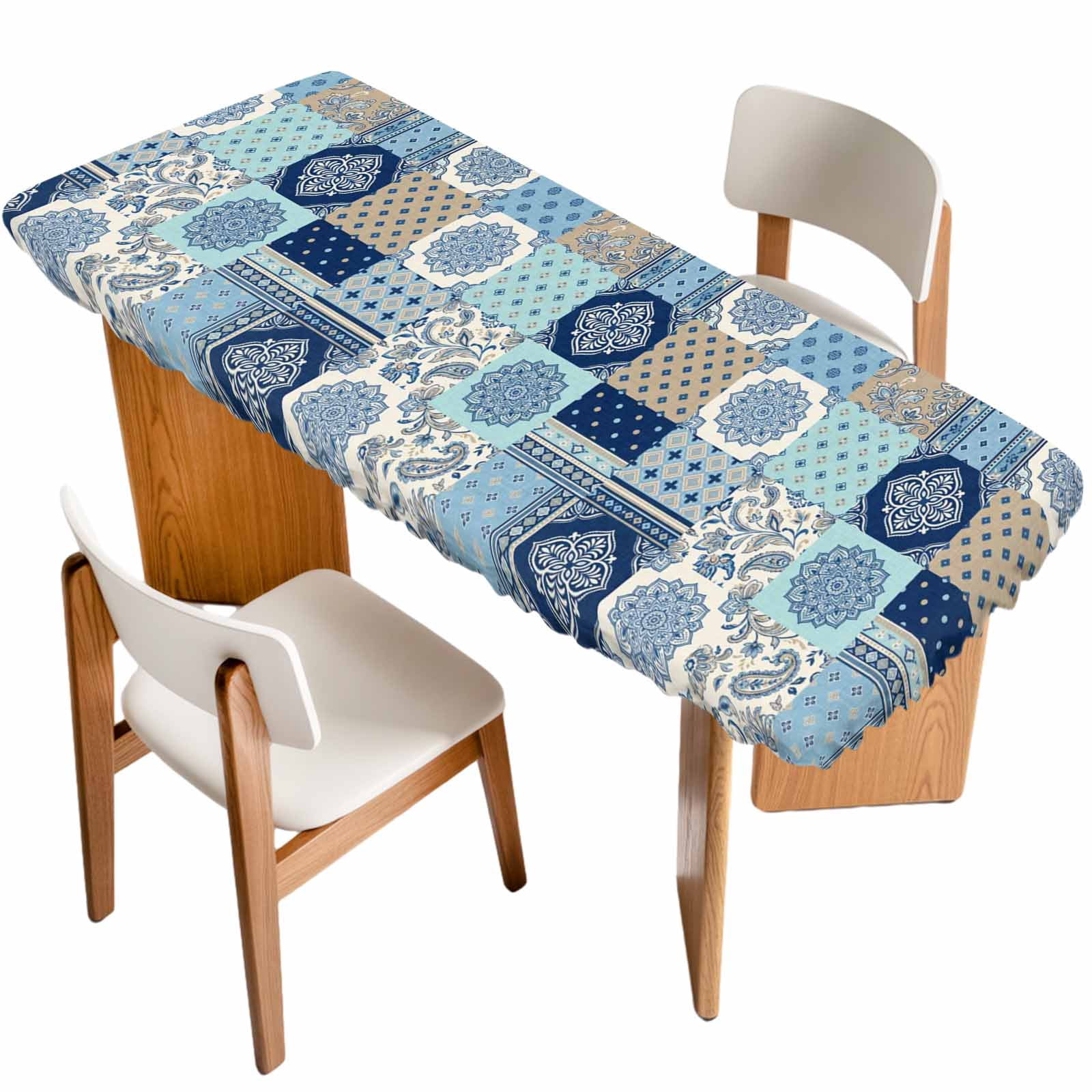 Bohemia Floral Table Cloths for 8 Foot Rectangle Tables, Retro ...