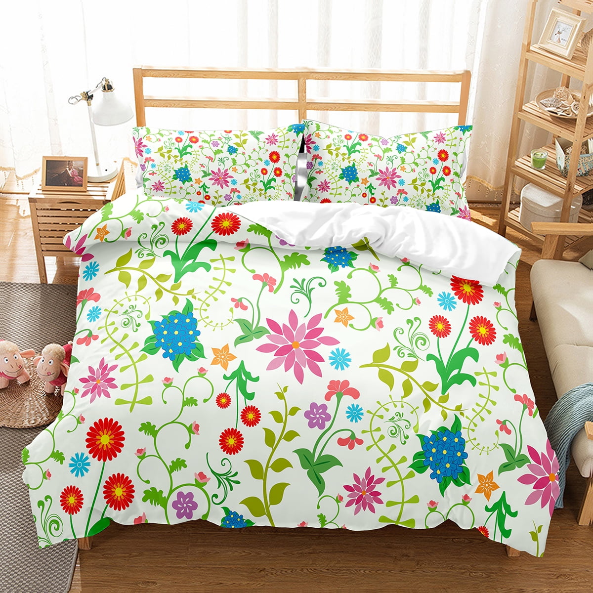 Bohemia Geometric Duvet Cover For Kids Adult Room Microfiber Mandala ...