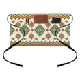 Bohemia Geometric Kitchen Restaurant Half Waist Apron, Western Teal ...