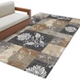 Bohemia Kitchen Runner Rug 2.7x5 Washable Runners for Hallway Non Slip ...