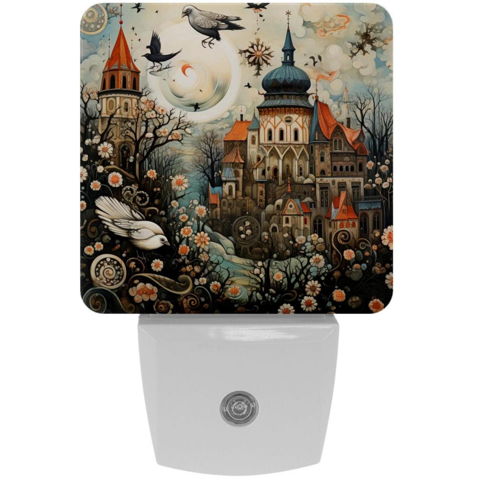 Bohemia LED Square Night Lights - Small and Bright Illumination for ...