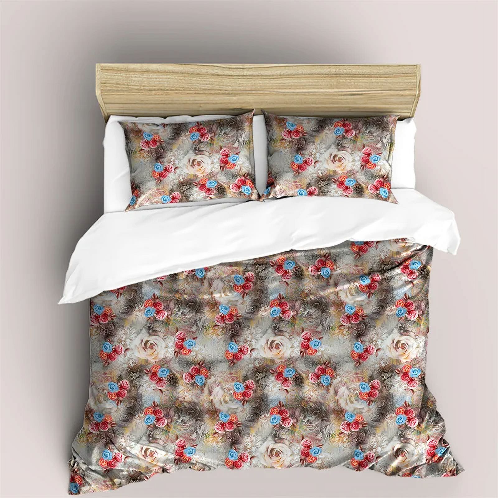 Bohemia Mandala Duvet Cover Botanical Floral Comforter Cover Fresh ...