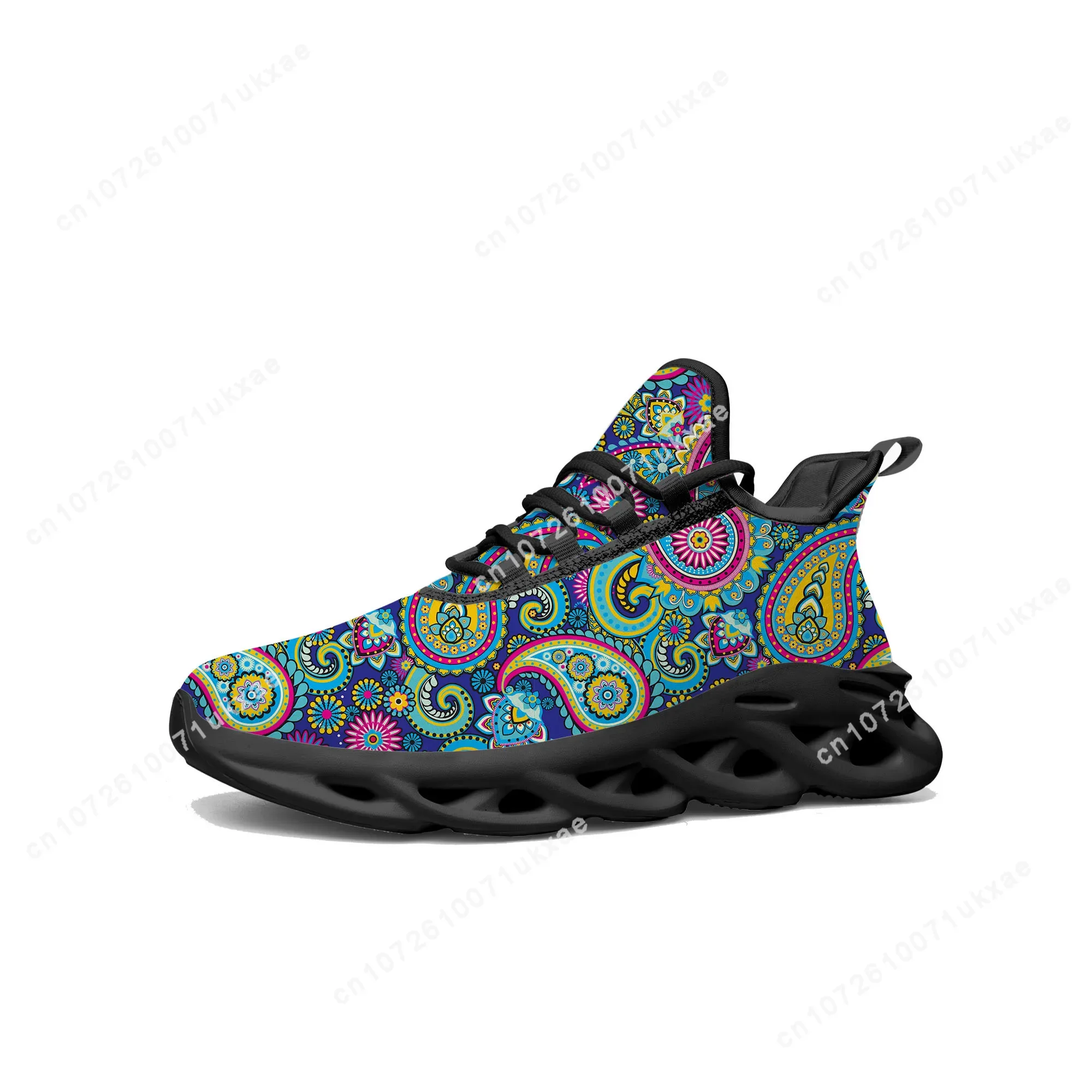 Bohemia Mandala Flower Print Flats Sneakers Mens Womens Sports Shoes ...