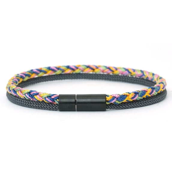 Bohemia Men String Bracelet A Grade Keel Cord 5 Colors Available Ethnic ...