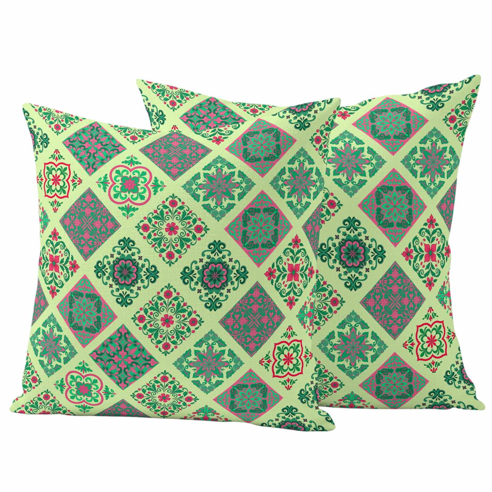 Bohemia Outdoor Waterproof Pillow Covers, Vintage Country Farmhouse ...