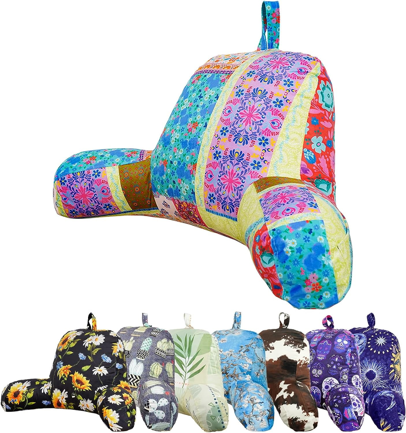 Bohemia Reading Pillow, Back Support Rest Pillow for Adult, Backrest ...