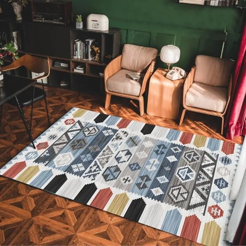 Bohemia Retro Carpets Living Room Decoration Big Szie Rugs Dining Room ...