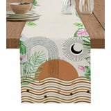 Bohemia Retro Pattern Ethnic Wedding r Table Runners Coffee Table ...