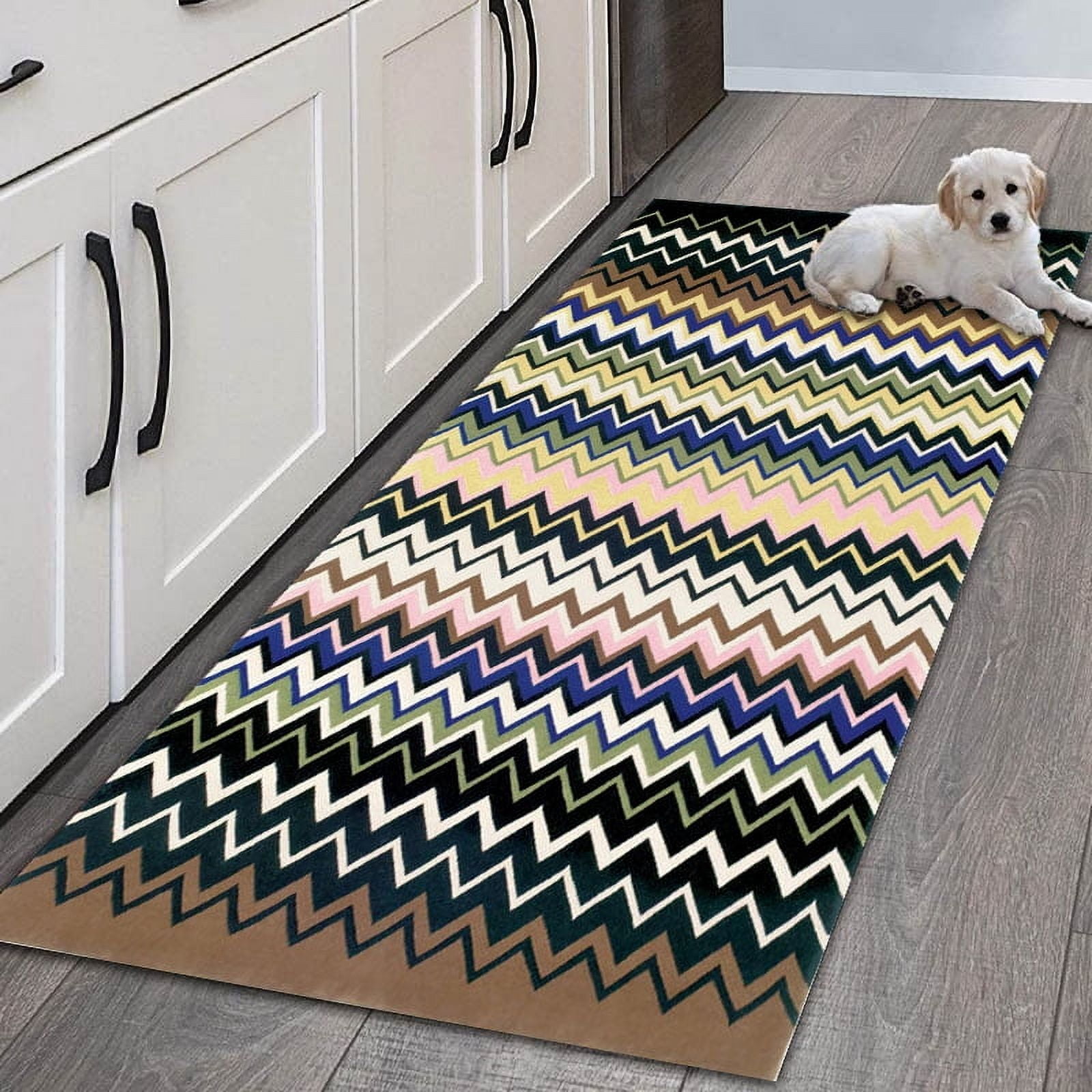 Bohemia Runner Rug Persian Ethnic Kitchen Mats for Floor Washable Retro ...
