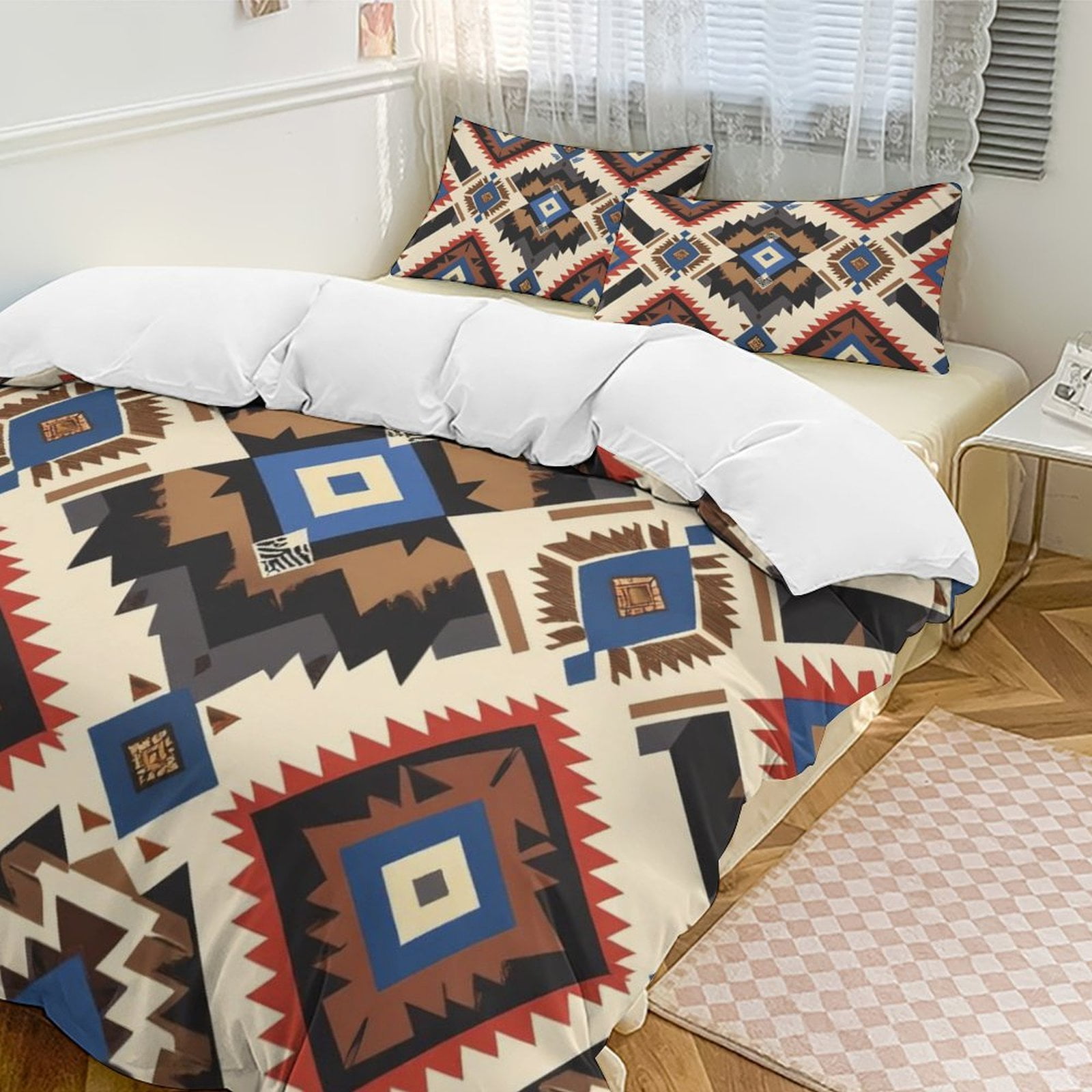 Bohemia Set Duvet Cover Themed Multicolor Polyester Bedding Set Duvet ...