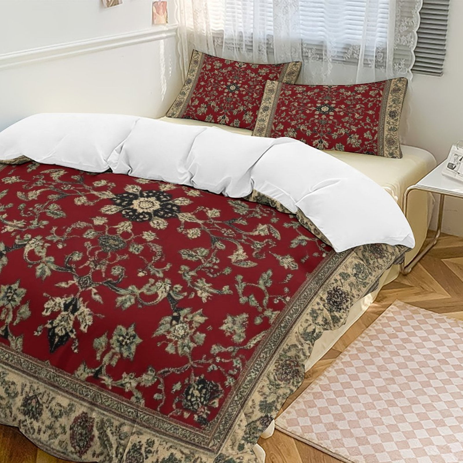 Bohemia Set Duvet Cover Themed Multicolor Polyester Bedding Set Duvet ...