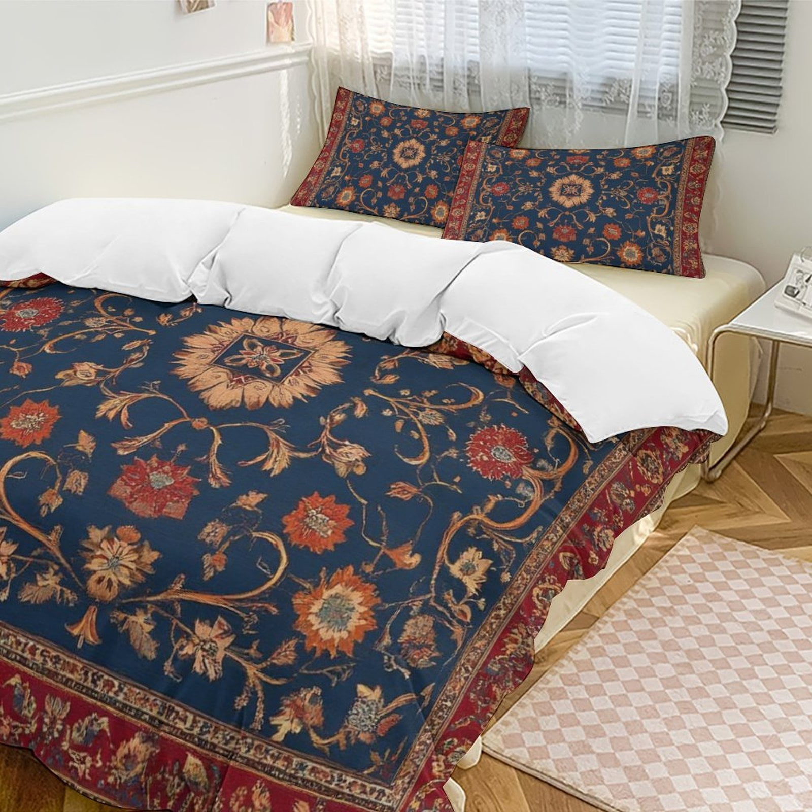 Bohemia Set Duvet Cover Themed Multicolor Polyester Bedding Set Duvet ...