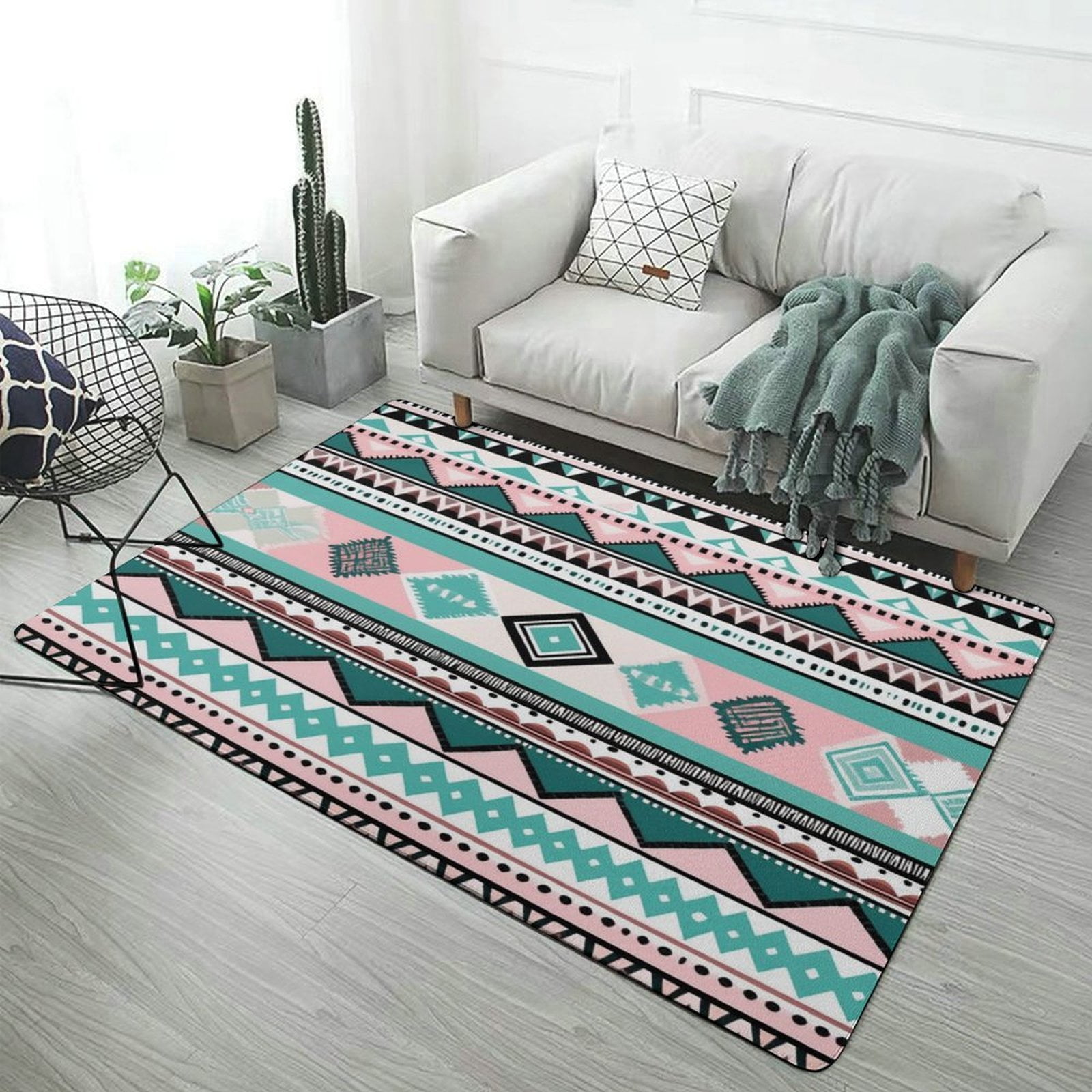 Bohemia Soft Comfy Area Rugs Carpet Suitable for Living Room Kitchen ...