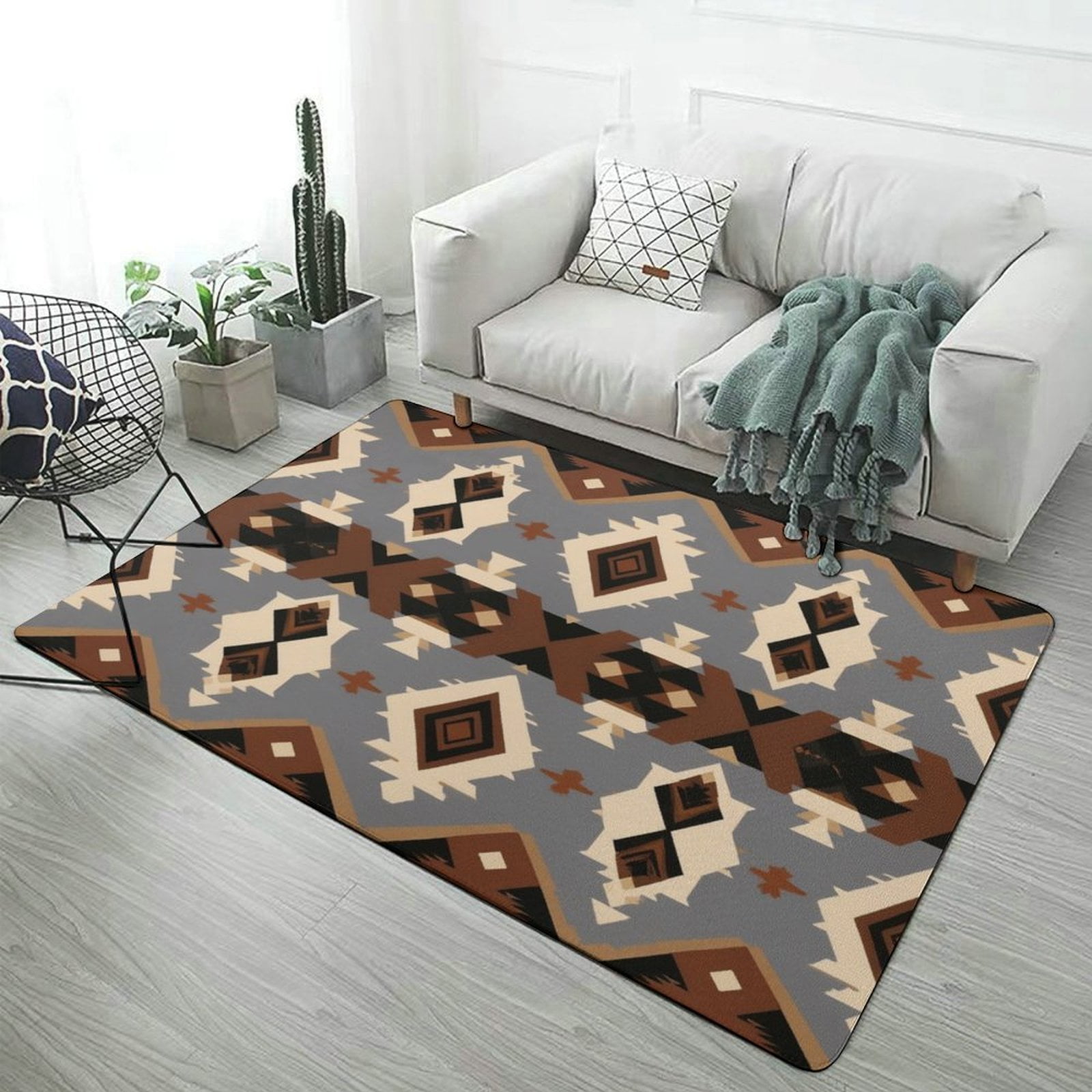 Bohemia Soft Comfy Area Rugs Carpet Suitable for Living Room Kitchen ...