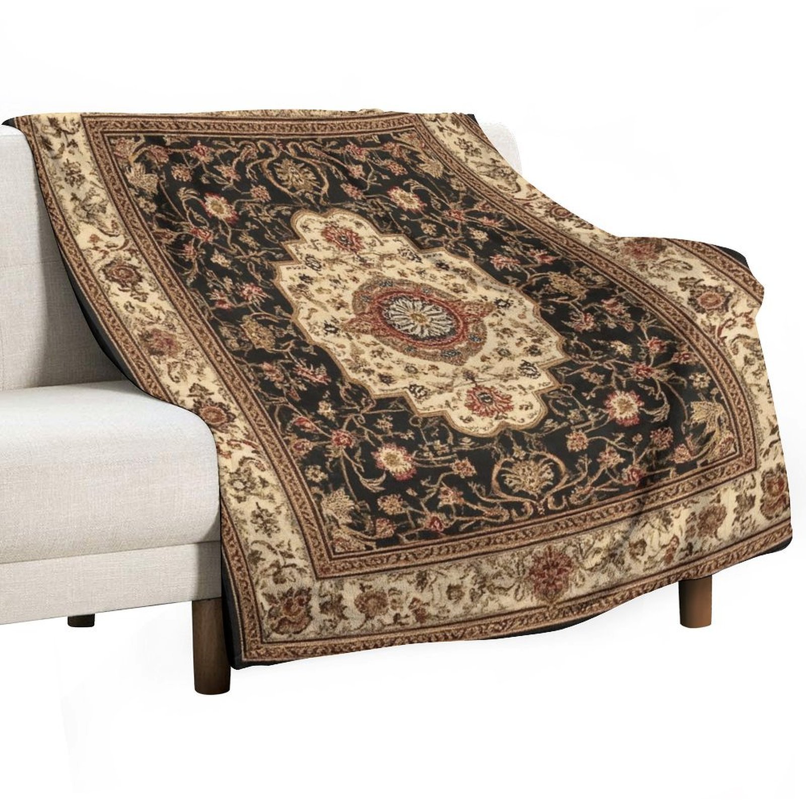 Bohemia Soft Print Blanket Throw Blankets Warm Cozy Lightweight Couch ...