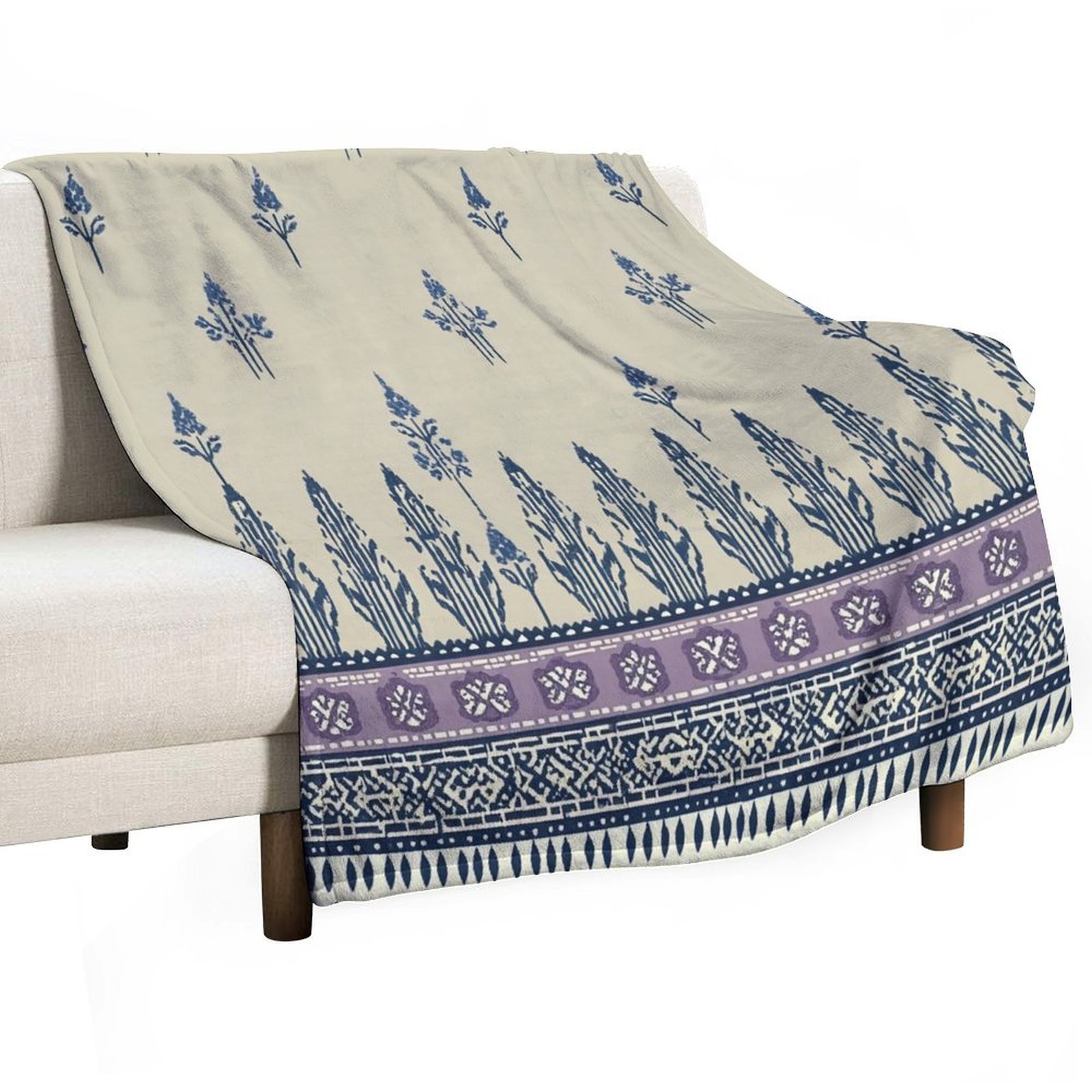 Bohemia Soft Print Blanket Throw Blankets Warm Cozy Lightweight Couch ...