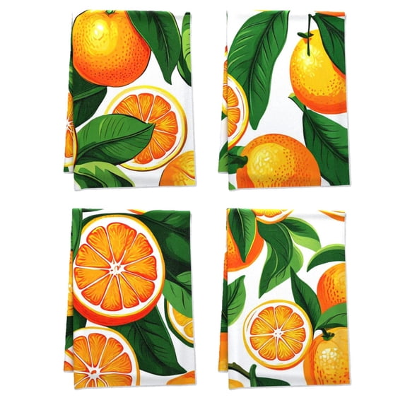 Bohemia Tea Towel Comfortable Elephant Fall Kitchen Decor 4pcs/Pack 16 ...