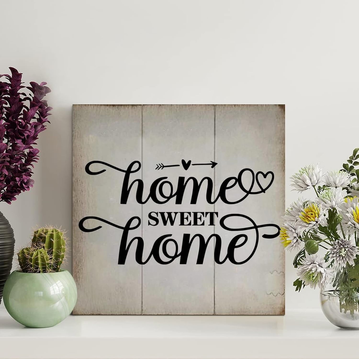 Bohemia Wooden Pallet Sign Home Sweet Home Wood Signs With Quotes ...