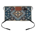 Bohemian Abstract Blue Floral Kitchen Restaurant Half Waist Apron, Boho ...