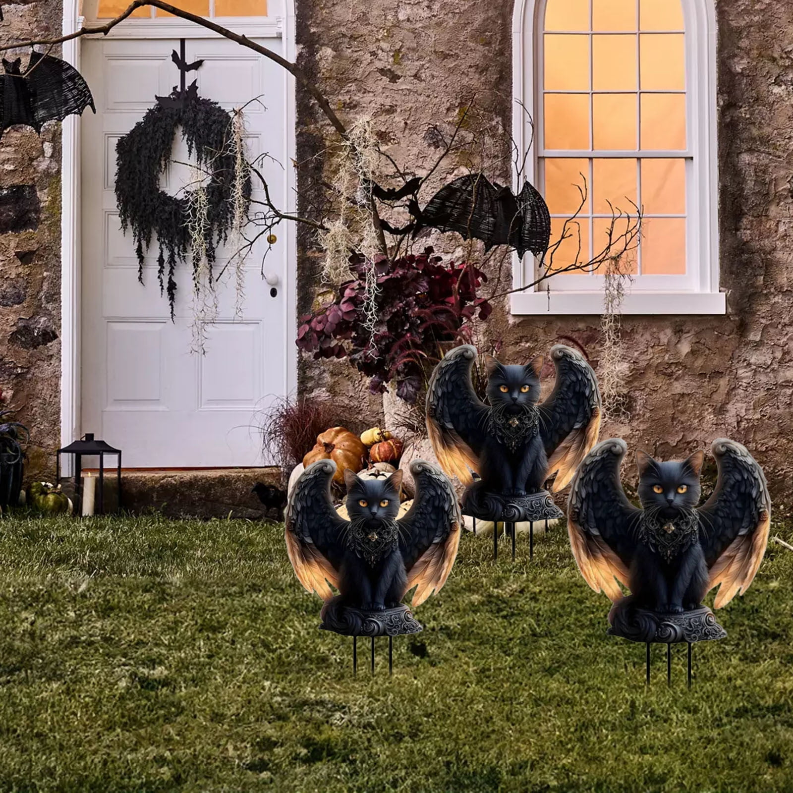 Bohemian Acrylic Garden Stakes with Hummingbird Design - Durable ...