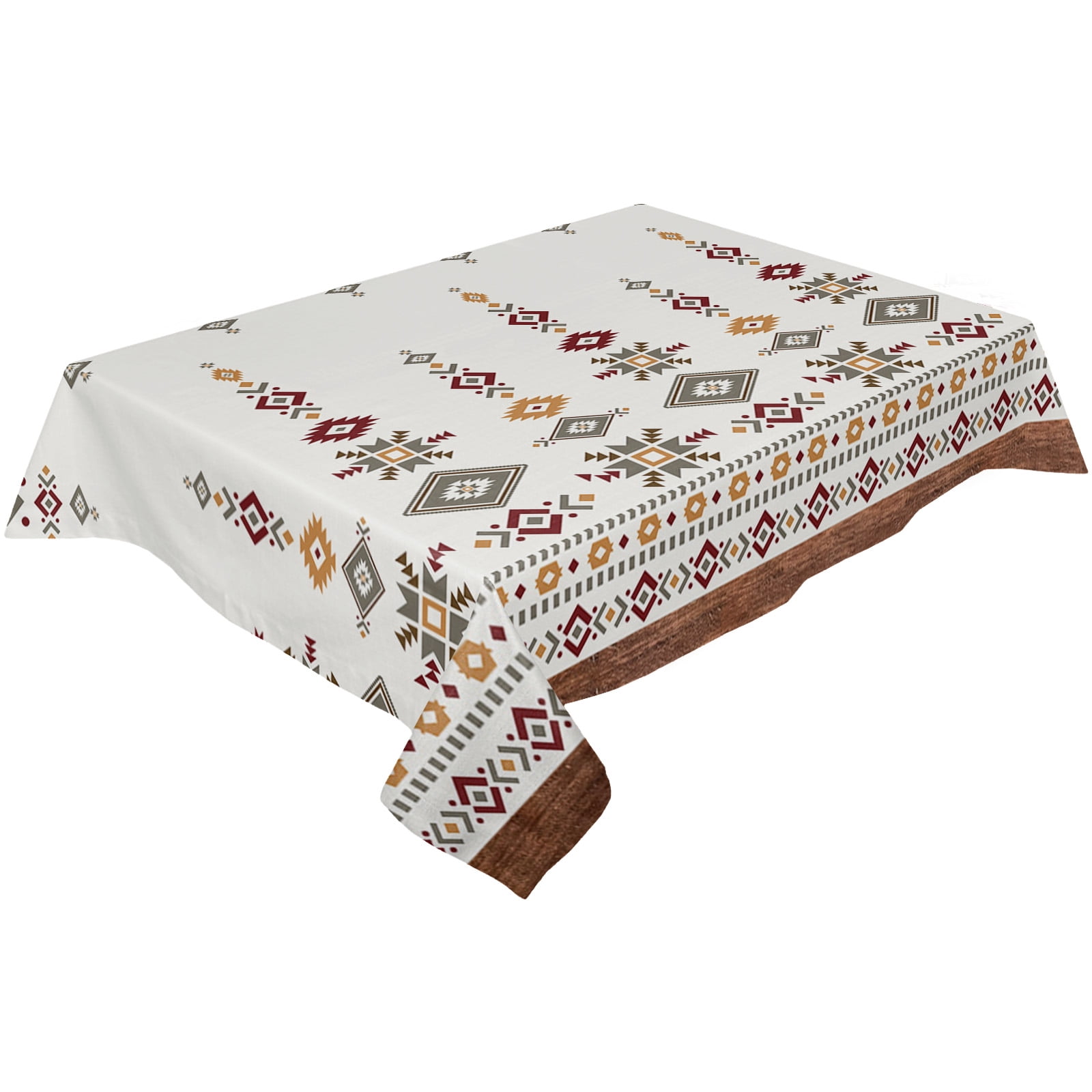 Bohemian Art Geometric Graphics Wedding Party Table Cloth Waterproof ...