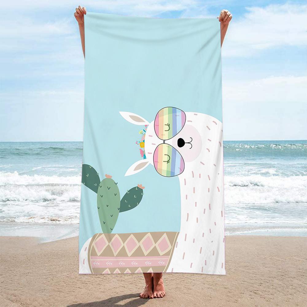 Bohemian Beach Towel Print Square Quick-Dry Bath Towel Camping Outdoor ...