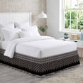 Bohemian Bed Skirt King Size 18 Inch Drop, Vintage Western Ethnic ...