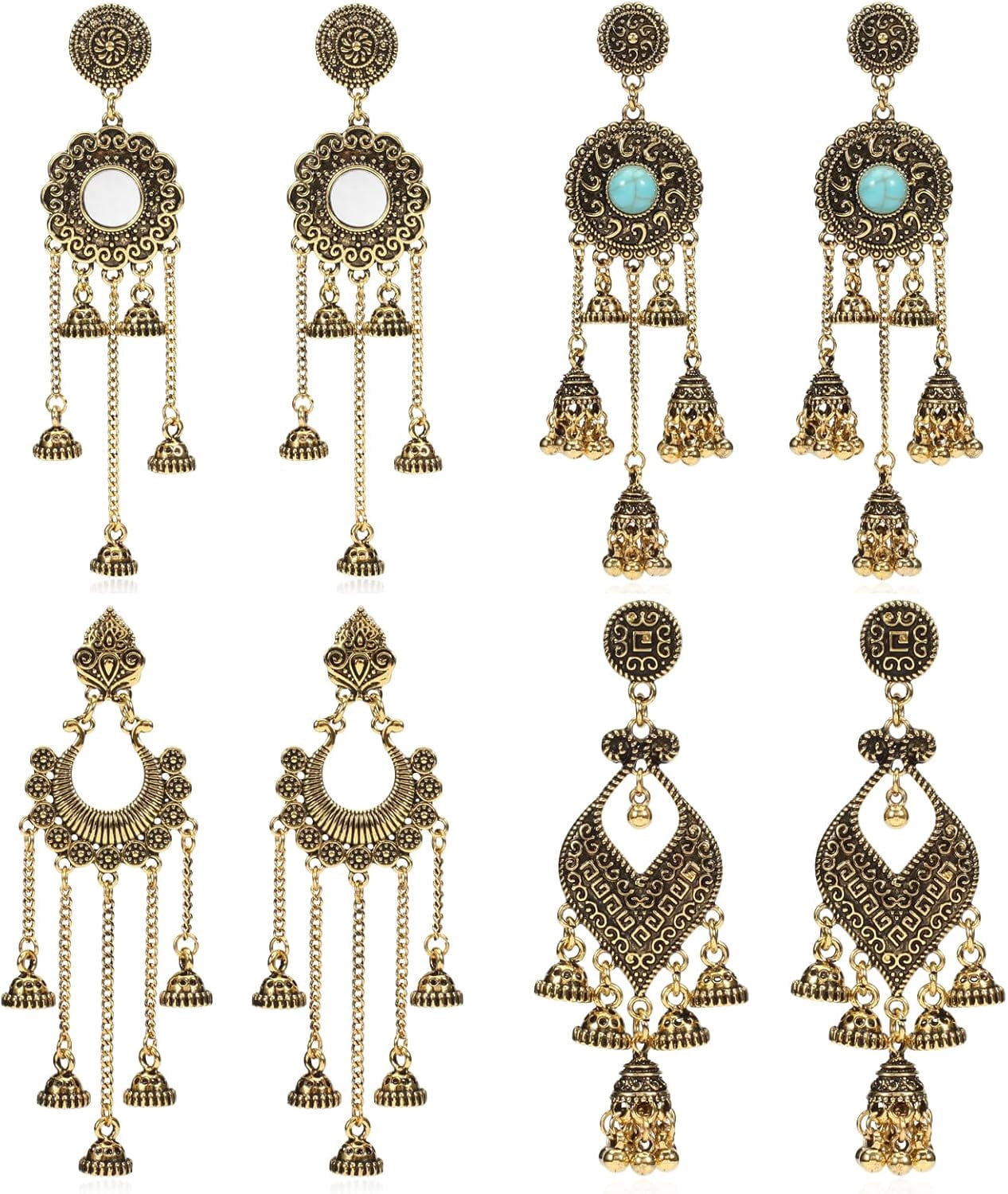 Bohemian Best Earrings Vintage Drop Dangle Earrings Boho Earrings Set ...