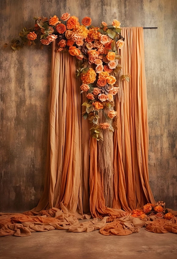 Bohemian Champagne Curtain Adult Birthday Wedding Maternity Portrait r ...