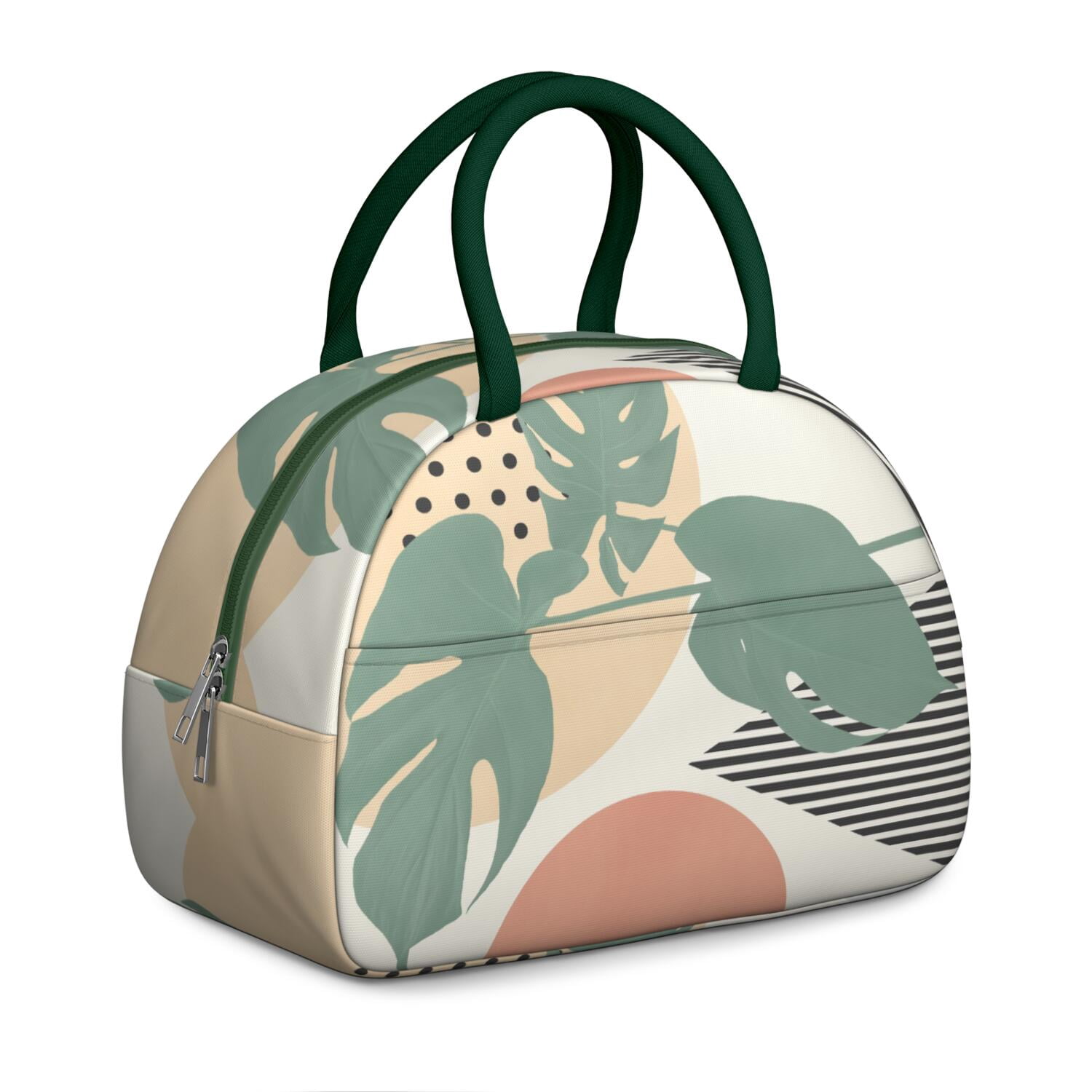 Bohemian Chic Lunch Tote - Leak-Resistant Insulated Bag with Card ...